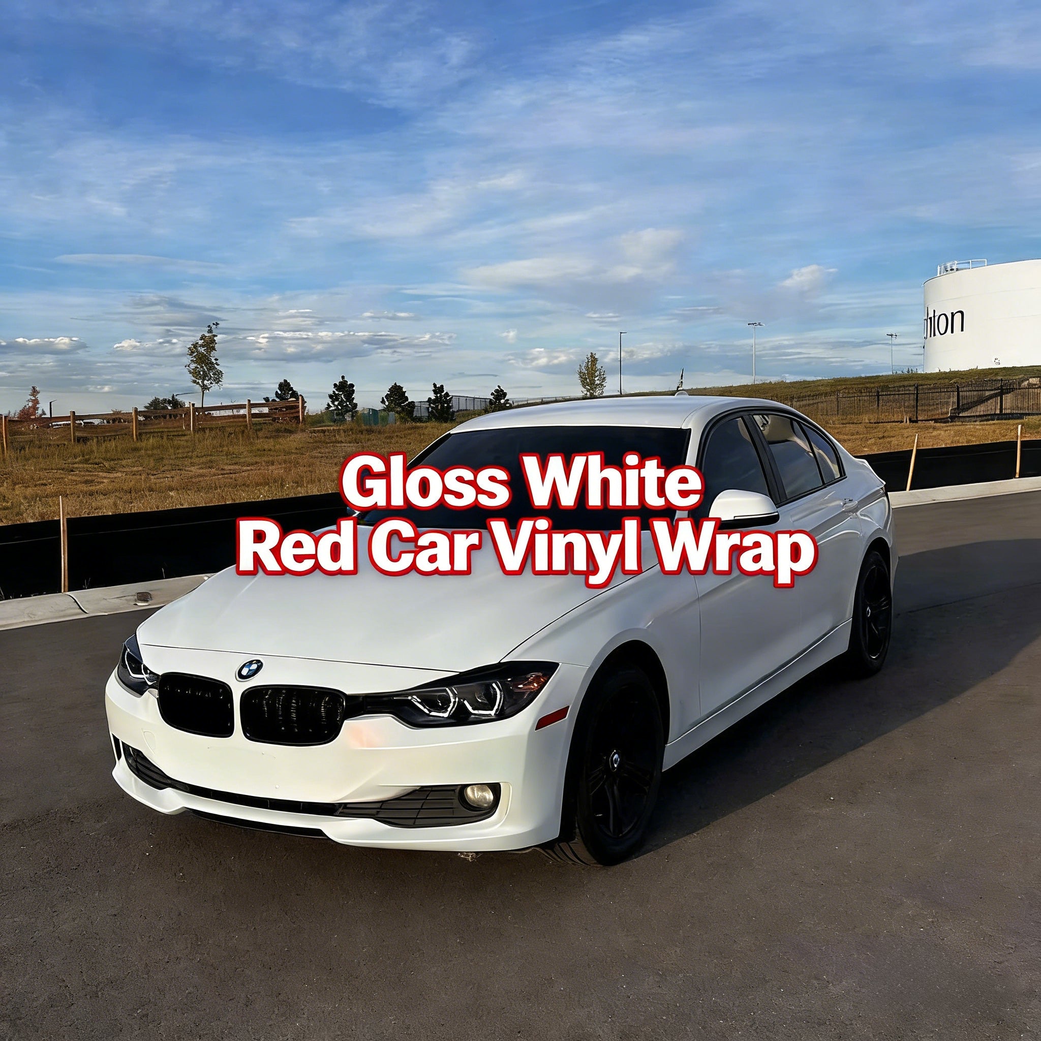 Beyond Paint Why Gloss White Red Car Vinyl Wrap is the Superior Transf ...