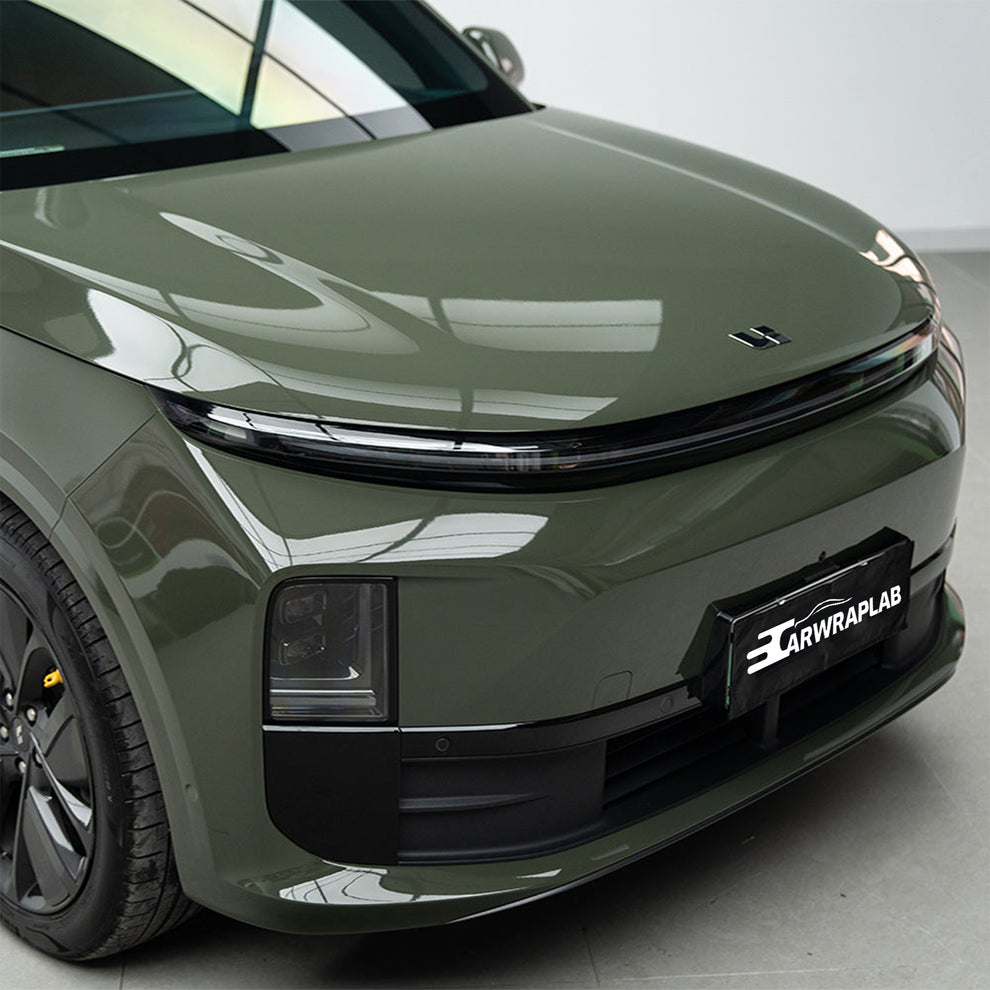 high glossy rifle green vinyl wrap – CarwrapLab