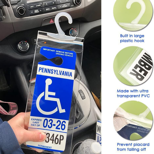 Handicap Parking Placard Holder – CarwrapLab