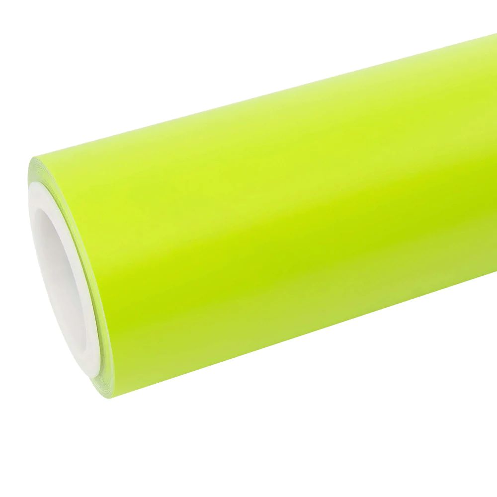 Super Matte Fluorescent Yellow Car Vinyl Wrap – CarwrapLab