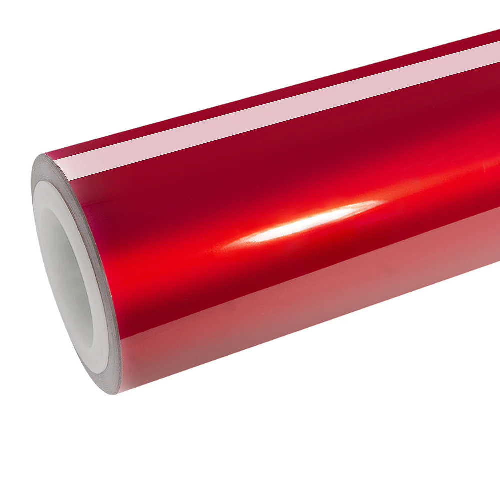 Quality Super Gloss Candy Red Car Vinyl Wrap – CarwrapLab
